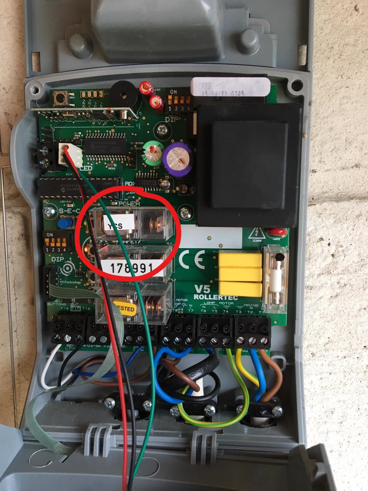 KF04-433RC Hand Transmitter for YCS Doors